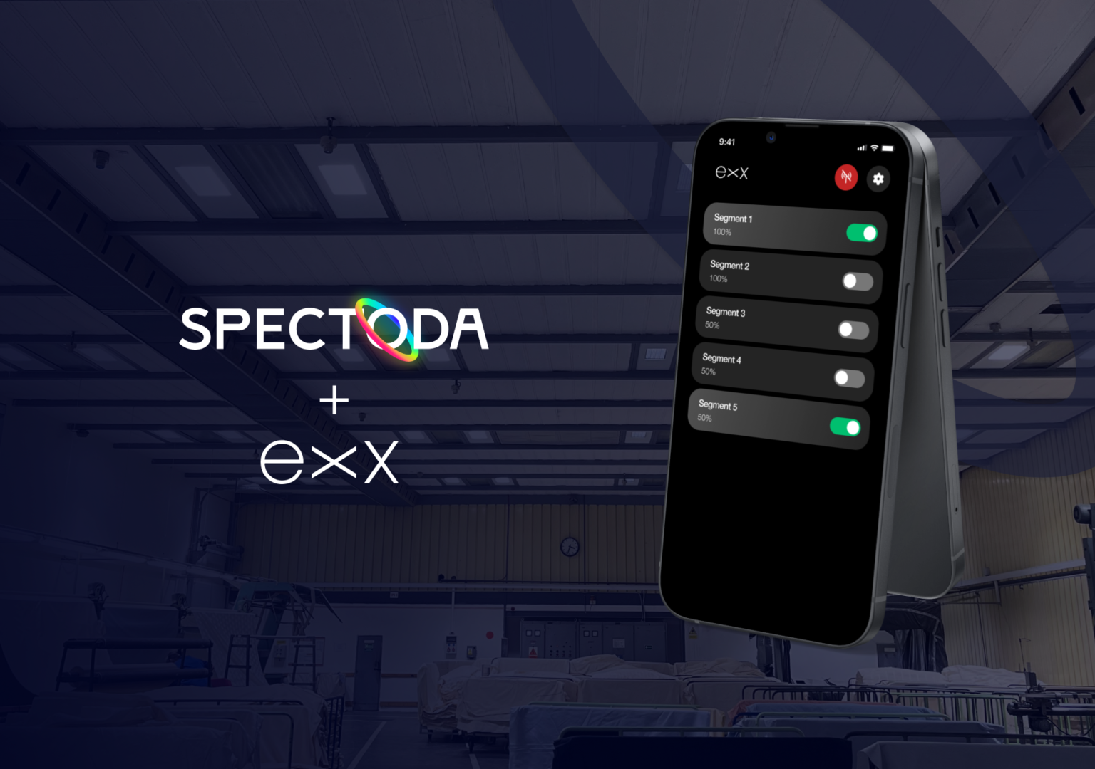 180 Spectoda Controllers Operate the Lighting of the Mileta Factory ...